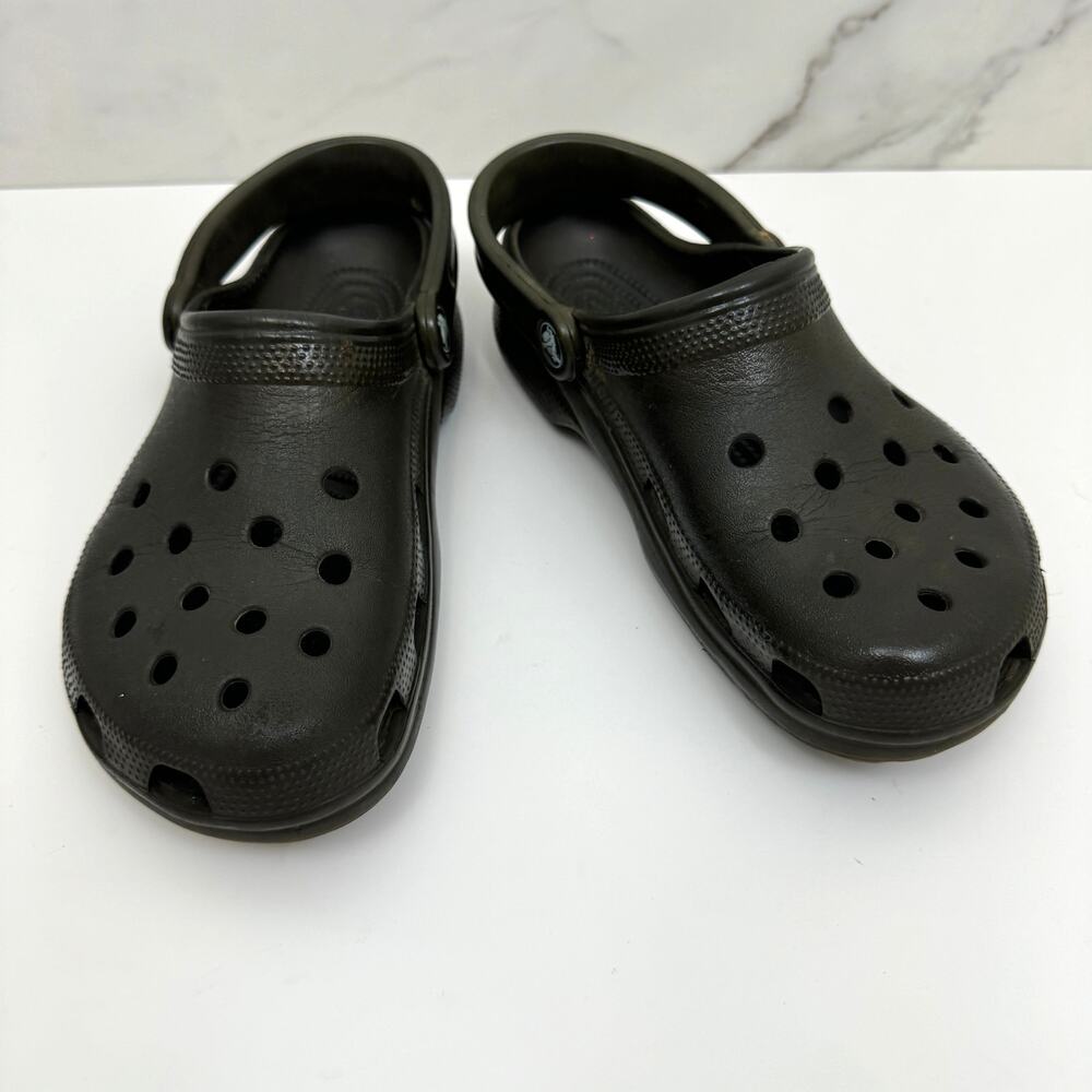 Crocs Unisex Crocband Comfort Slip On Clogs Black Siz… - Gem